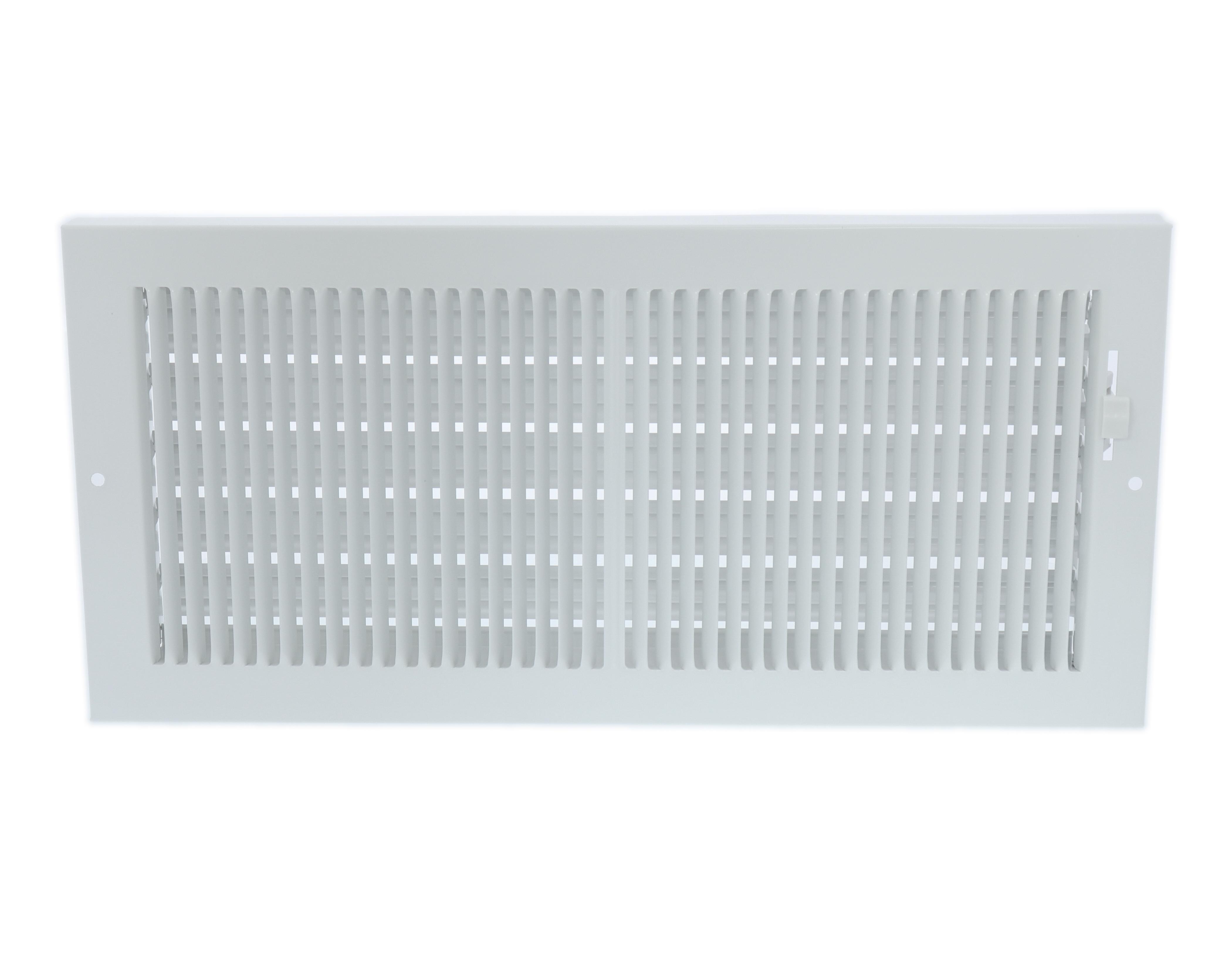 367 - Steel Baseboard Register, 1/3" Fins