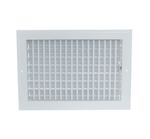 348 - Aluminum Straight Blade, Vertical Fin Register